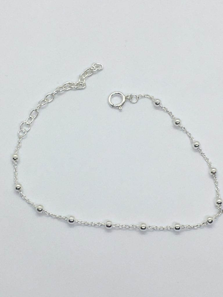 Bracelet femme en argent boules - Thanina & Bijoux